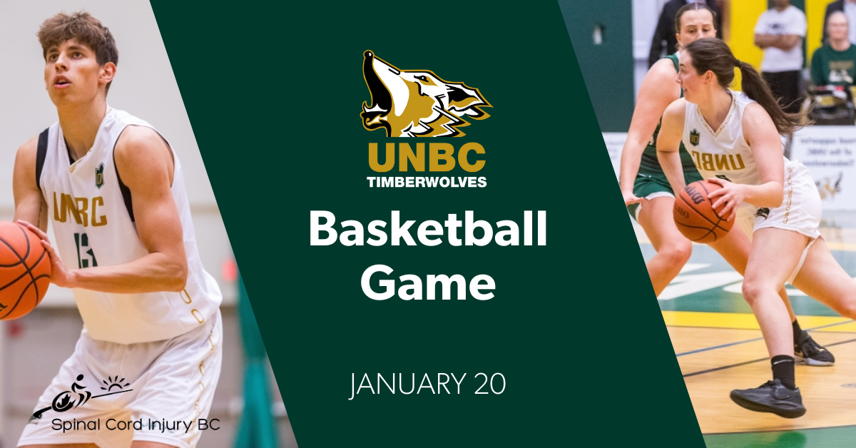 UNBC Timberwolves Basketball Game - Spinal Cord Injury BC