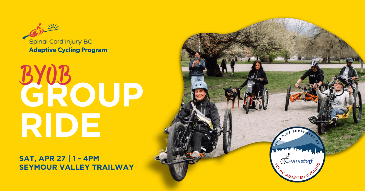 Adaptive Cycling: Club BYOB (Bring Your Own Bike) Group Ride - Seymour ...