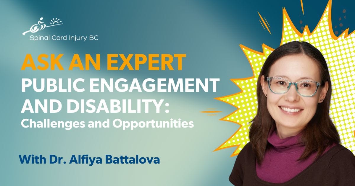 Ask An Expert: Public Engagement and Disability: Challenges and ...
