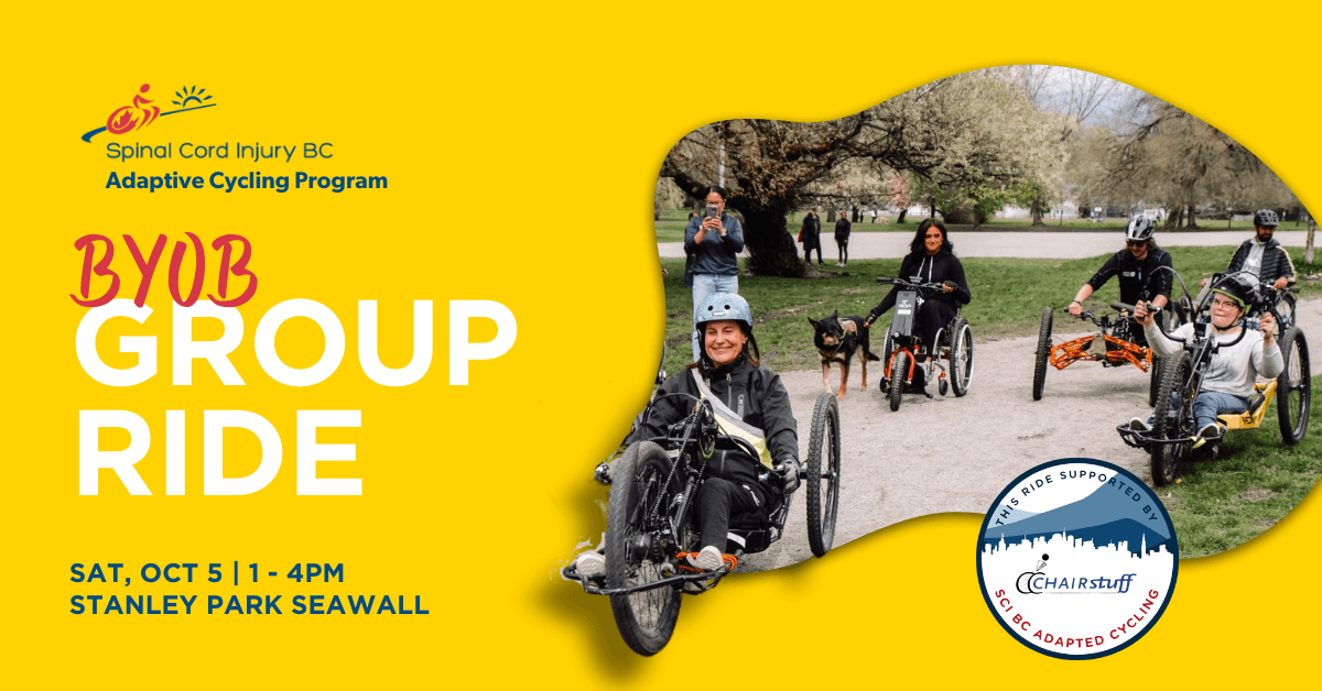 Adaptive Cycling: Club BYOB (Bring Your Own Bike) Group Ride - Stanley ...