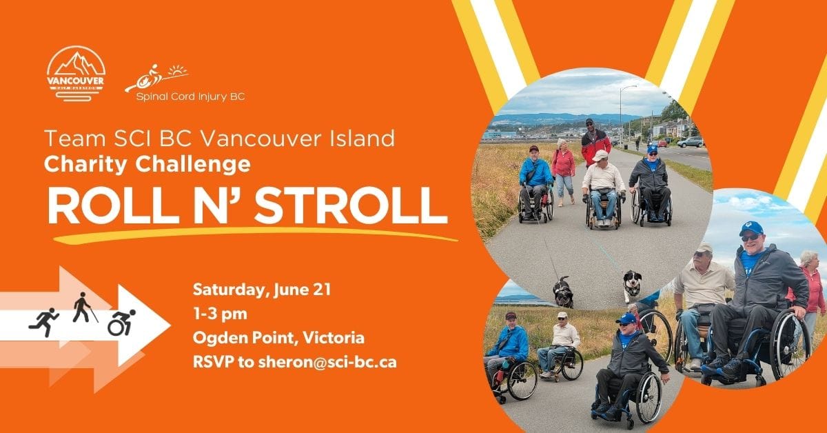 Victoria Charity Challenge Roll n' Stroll - Spinal Cord Injury BC
