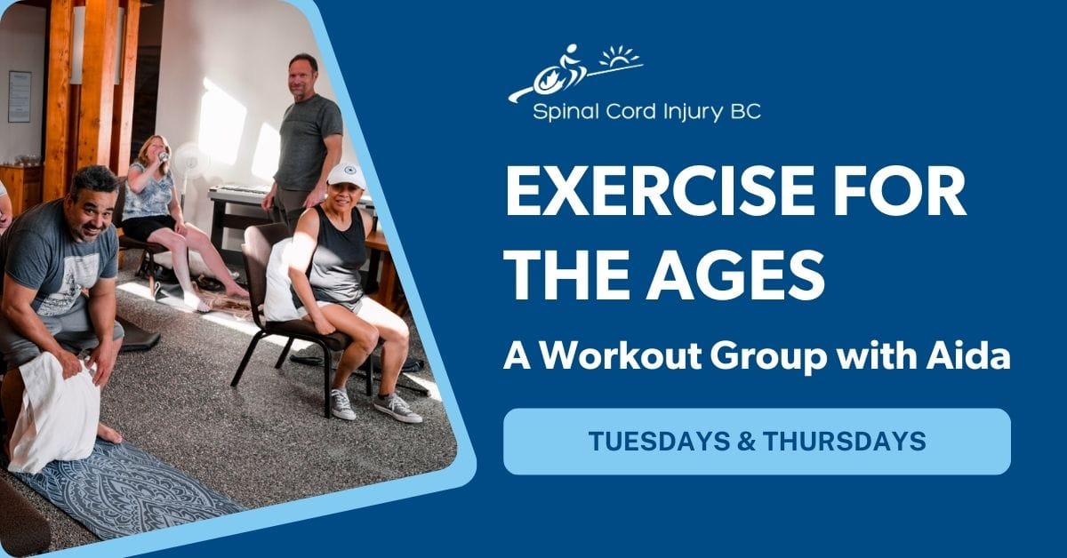 Exercise for the Ages: A Workout Group with Aida - Spinal Cord Injury BC